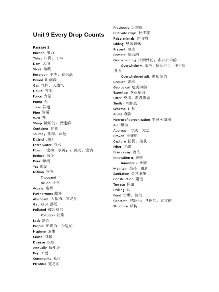 Reading-Unit 9 - V1 | PDF