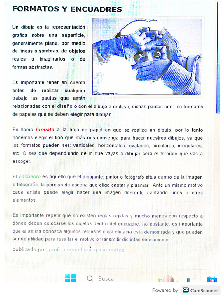 Formato y Encuadre | PDF