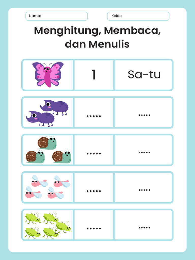 LKPD Calistung | PDF