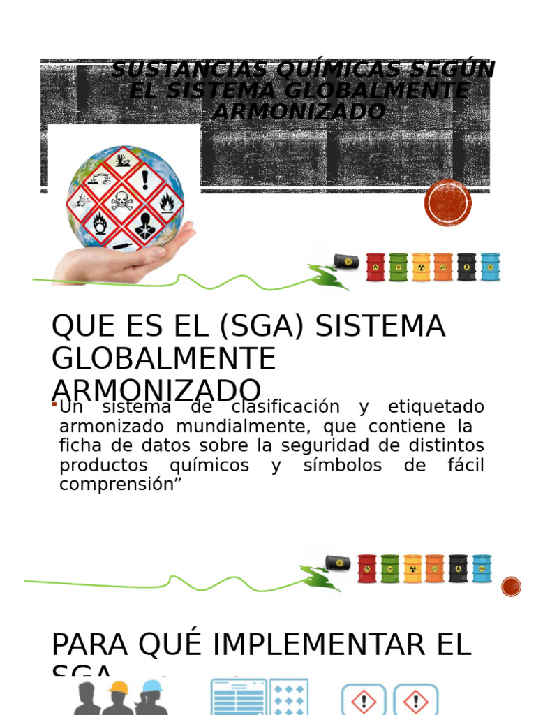 Sustancias Quimicas SGA 1 | PDF | Corrosión | Sustancias químicas