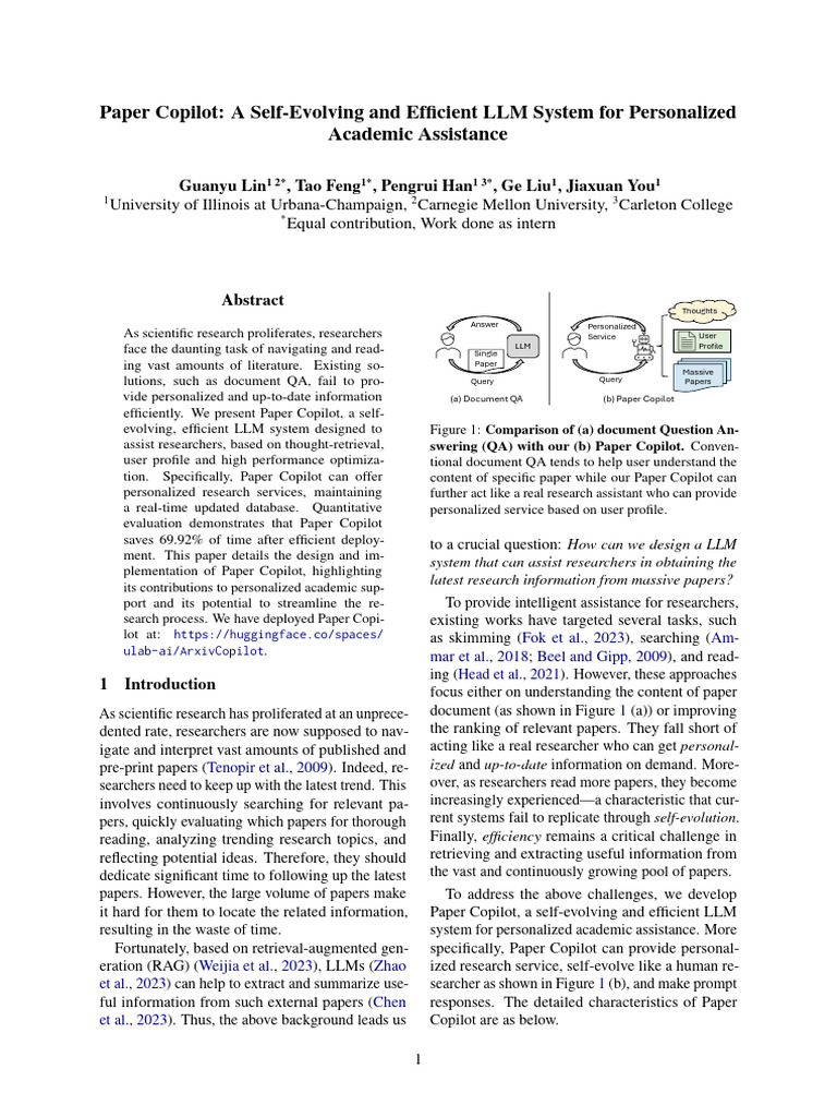 Paper_Copilot_A_Self-Evolving_and_Efficient_LLM_Sy | PDF | Databases ...