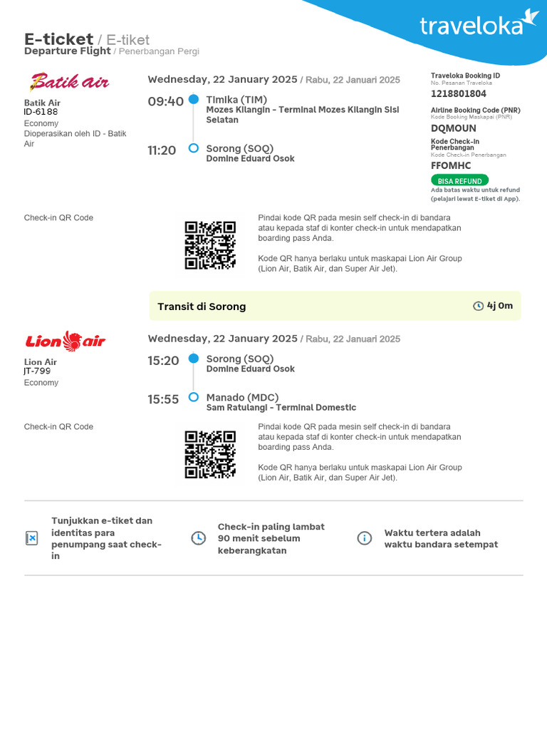 FLIGHT#1-Muhammad Denaza Aulia Syabana-TIM-FFOMHC-MDC-FLIGHT - ORIGINATING | PDF