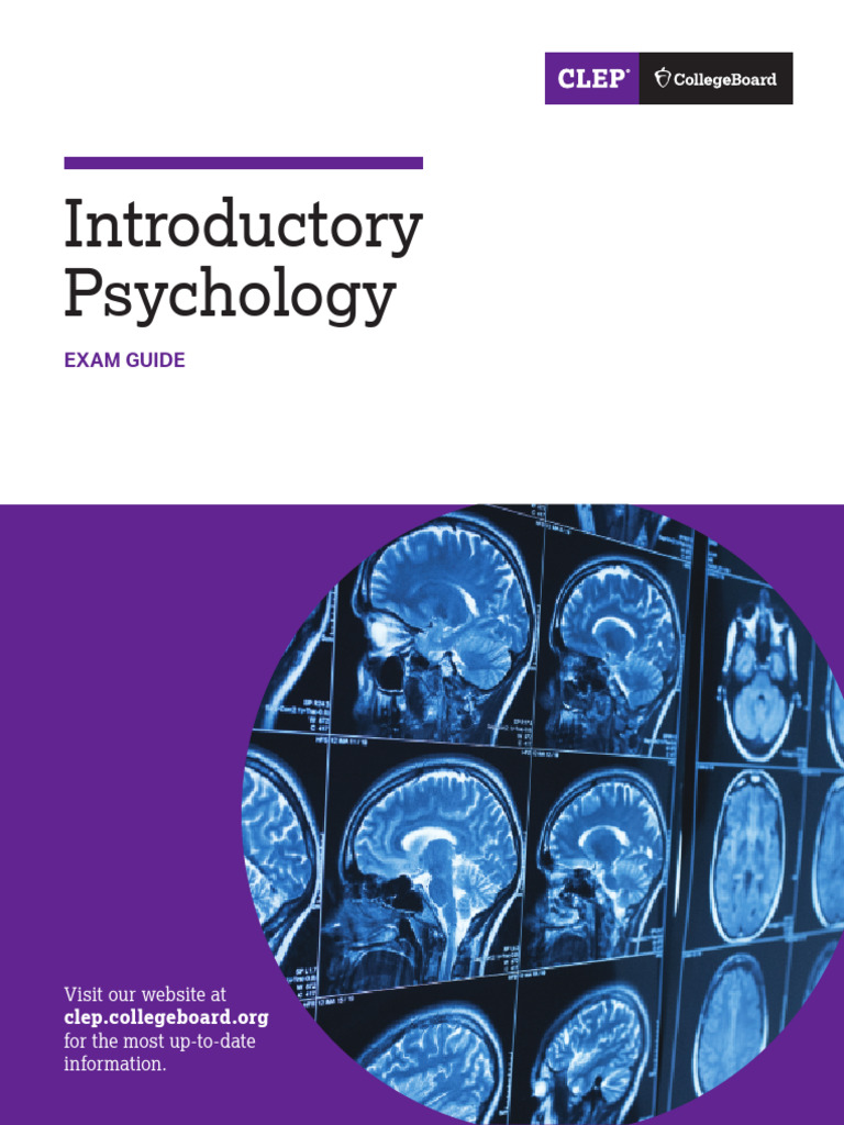 CLEP Introductory Psychology Examination Guide | PDF | College Level ...