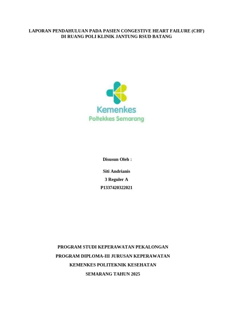 REVISI_LP_CHF_POLIKLINIK_JANTUNG | PDF