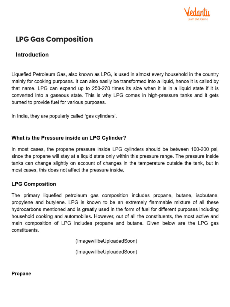 LPG Gas Composition | PDF