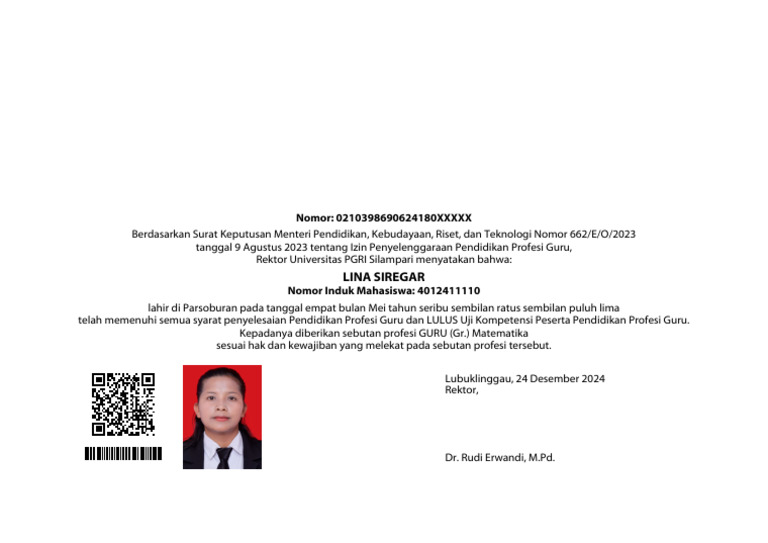 Sertifikat PPG | PDF