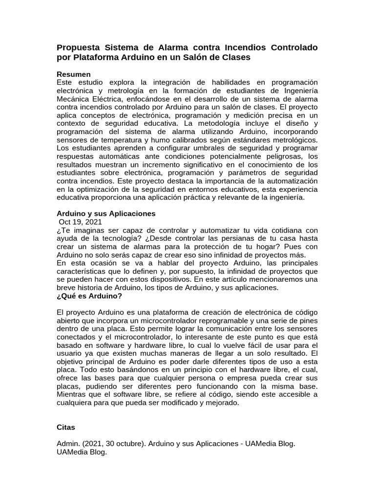 Resumen 1 | PDF | Arduino | Electrónica
