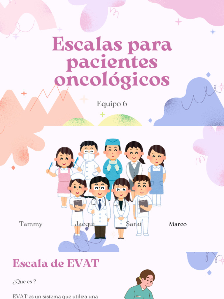 Escalas Onco | PDF | Terapia | Medicina