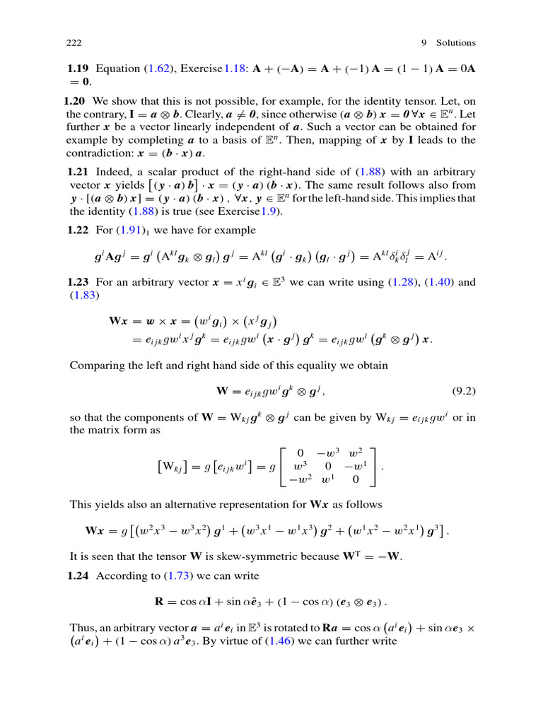 (Mathematical Engineering) Mikhail Itskov - Tensor Algebra and Tensor Analysis For Engineers ...