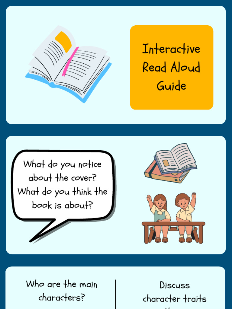 Interactive Read Aloud Activity Guide | PDF