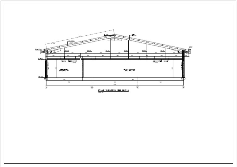 Frame Elevation Warehouse | PDF