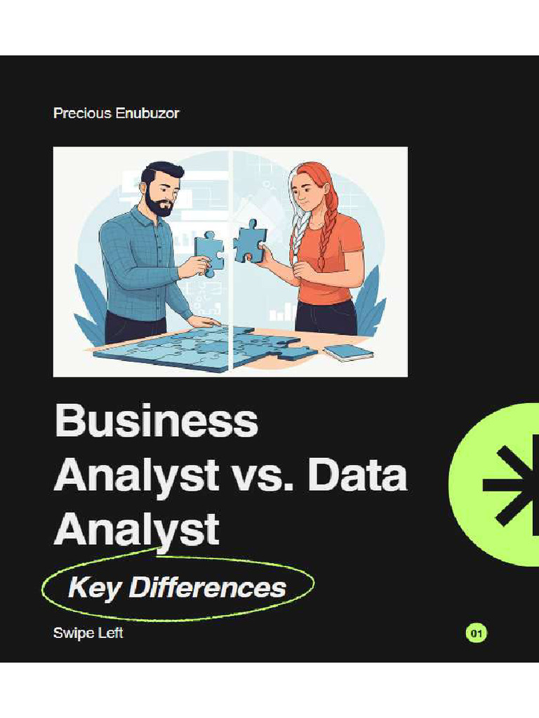 Business Analyst vs Data Analyst What s the Difference 1730437669 | PDF