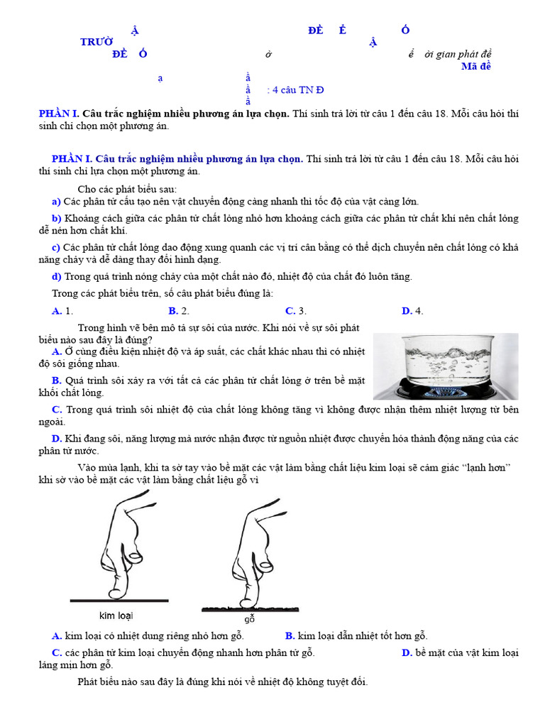 ĐỀ 008 -VLI 12-GV81 - GV82 - GV83 | PDF
