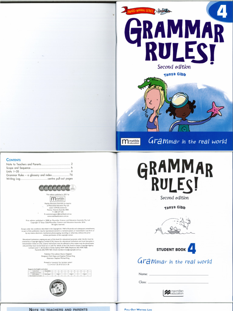 Grammar Rules! 4 - Student Book | PDF
