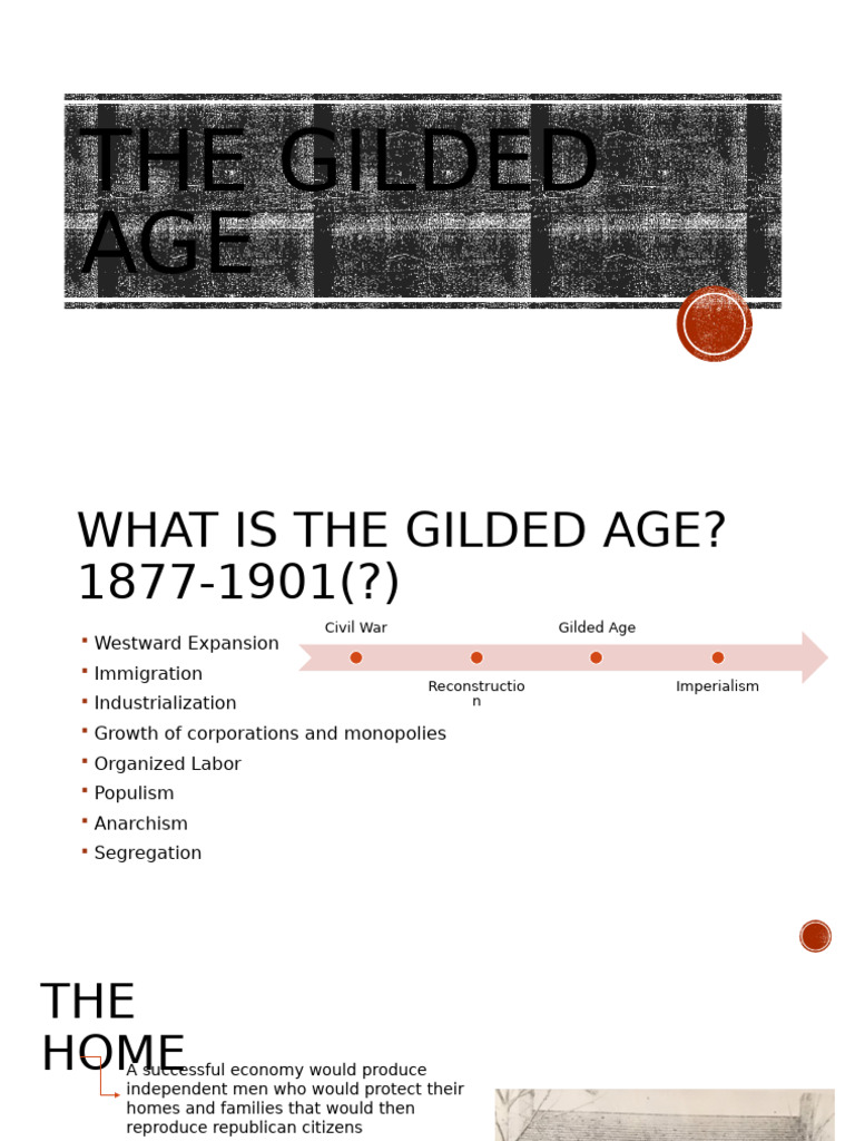 Gilded Age 2025 | PDF | Sherman Antitrust Act | Currency