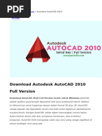 Cara Mengatasi Notifikasi Lisensi AutoCAD 2020 Tidak Valid | PDF | Komputer