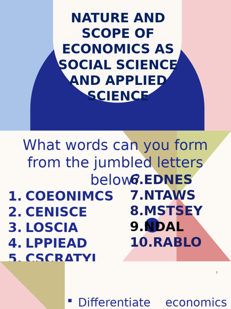 Introduction To Applied Economics | PDF | Economics | Science