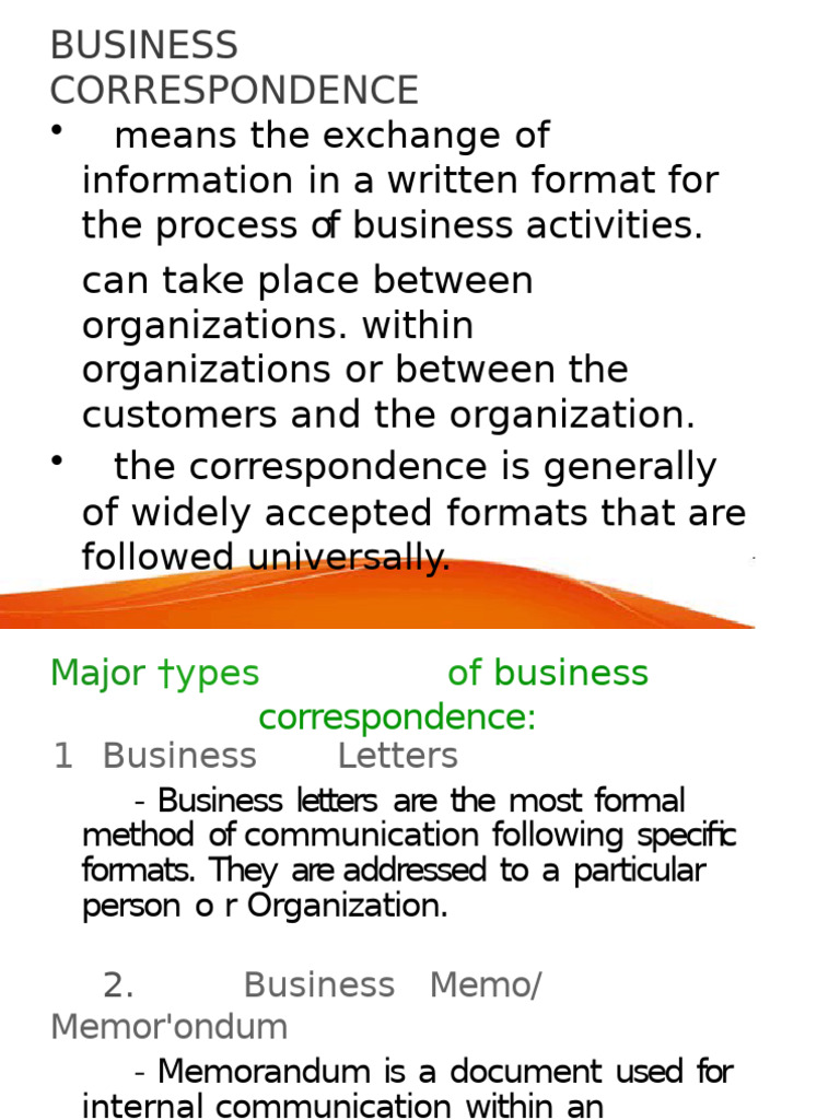 Business Correspondence Lesson 1 and 2 | PDF | Memorandum