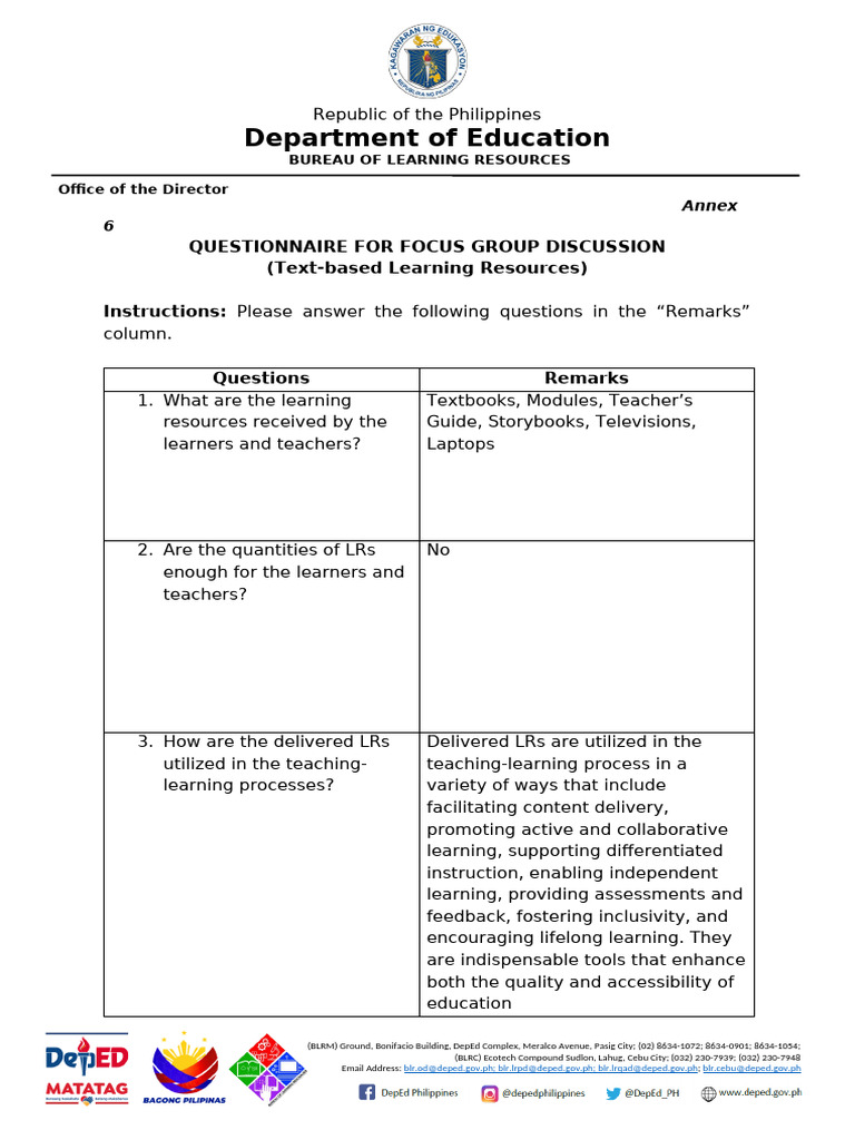 Questionnaire For Monitoring | PDF | Learning | Behavior Modification
