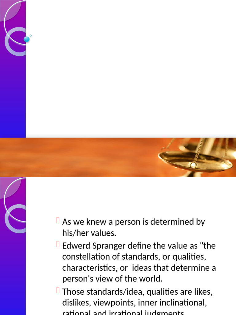 Module 2&5-Value Clarification | PDF | Courage | Attitude (Psychology)