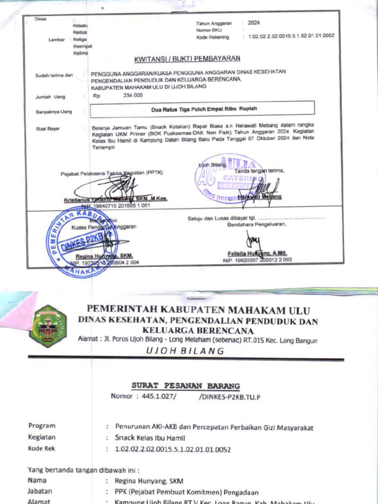 Makan Minum Kelas Ibu Hamil 7 Okt 2024 DBB | PDF