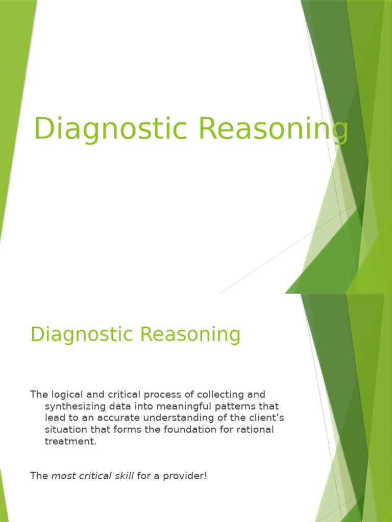 Essential Phases of Diagnostic Reasoning | PDF | Medical Diagnosis ...