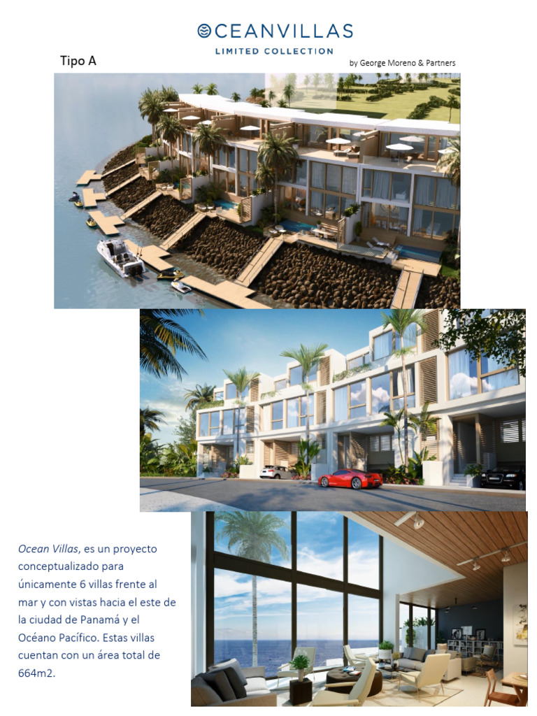 Ocean Villas: Proyecto de George Moreno | PDF