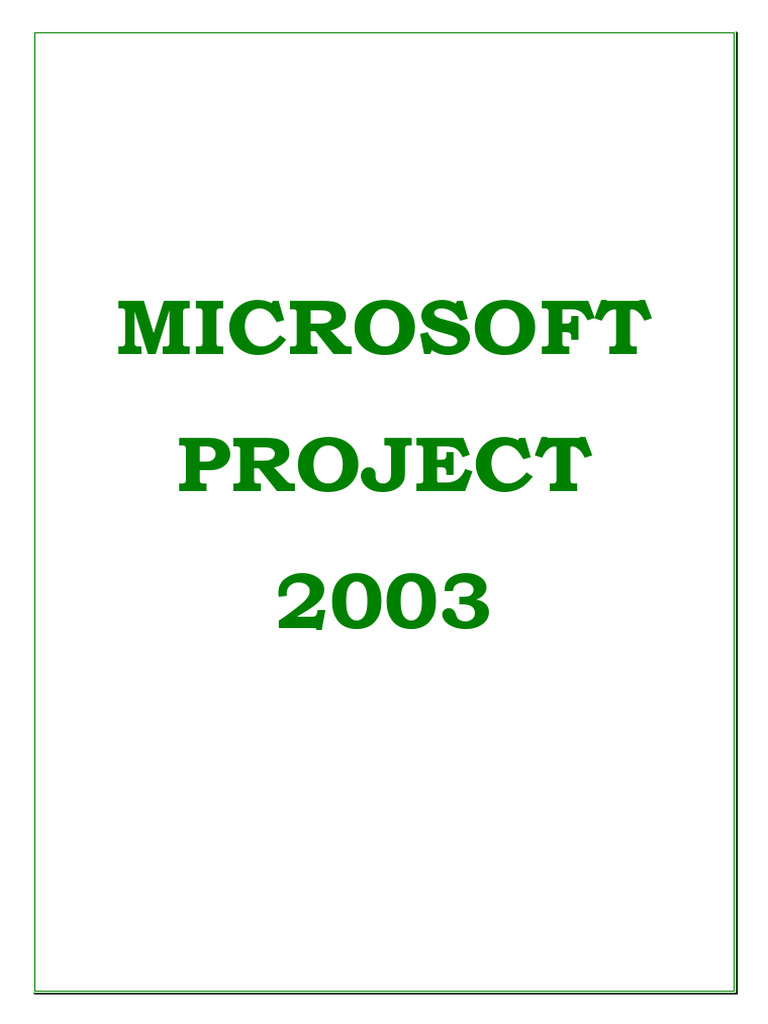 Manual Project | PDF | Gestión de proyectos | Programación de computadoras