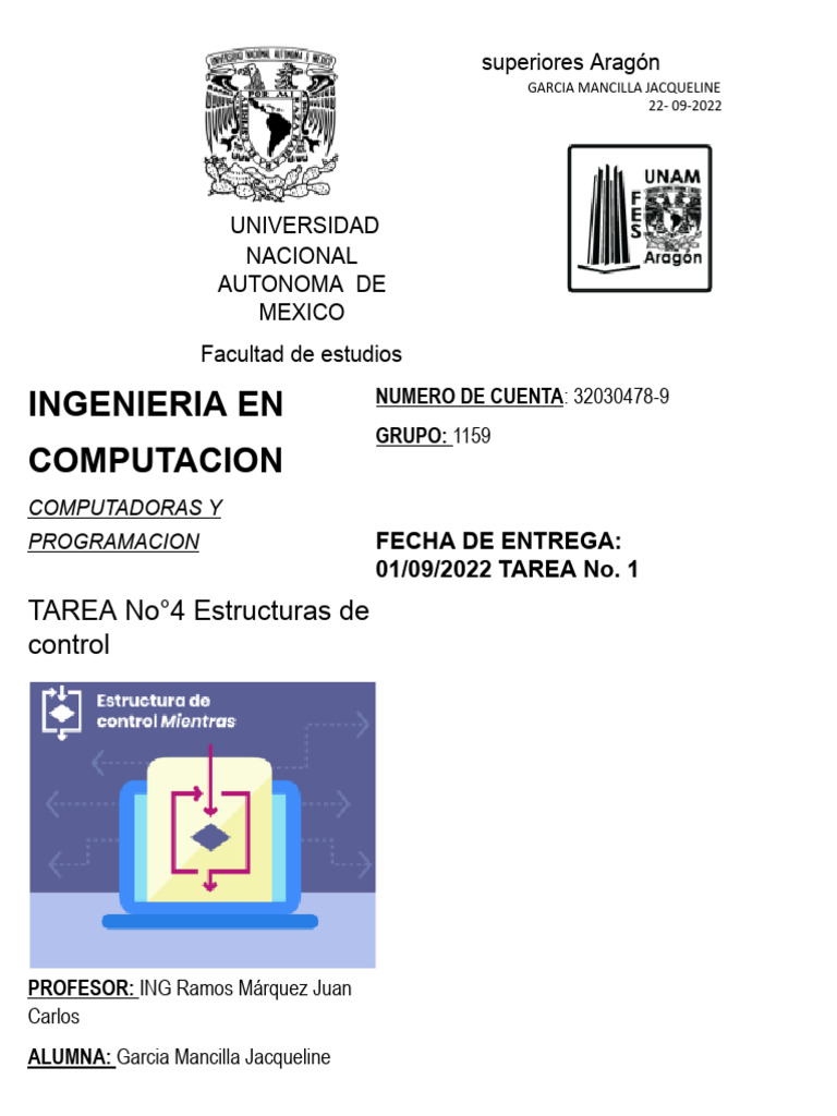 Estructuras de Control en Programación | PDF | Java (lenguaje de ...