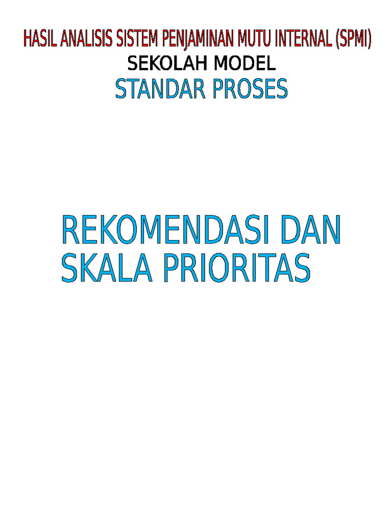 REKOMENDASI | PDF
