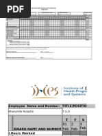 OT Claim Form Revision 2024 | PDF | Working Time