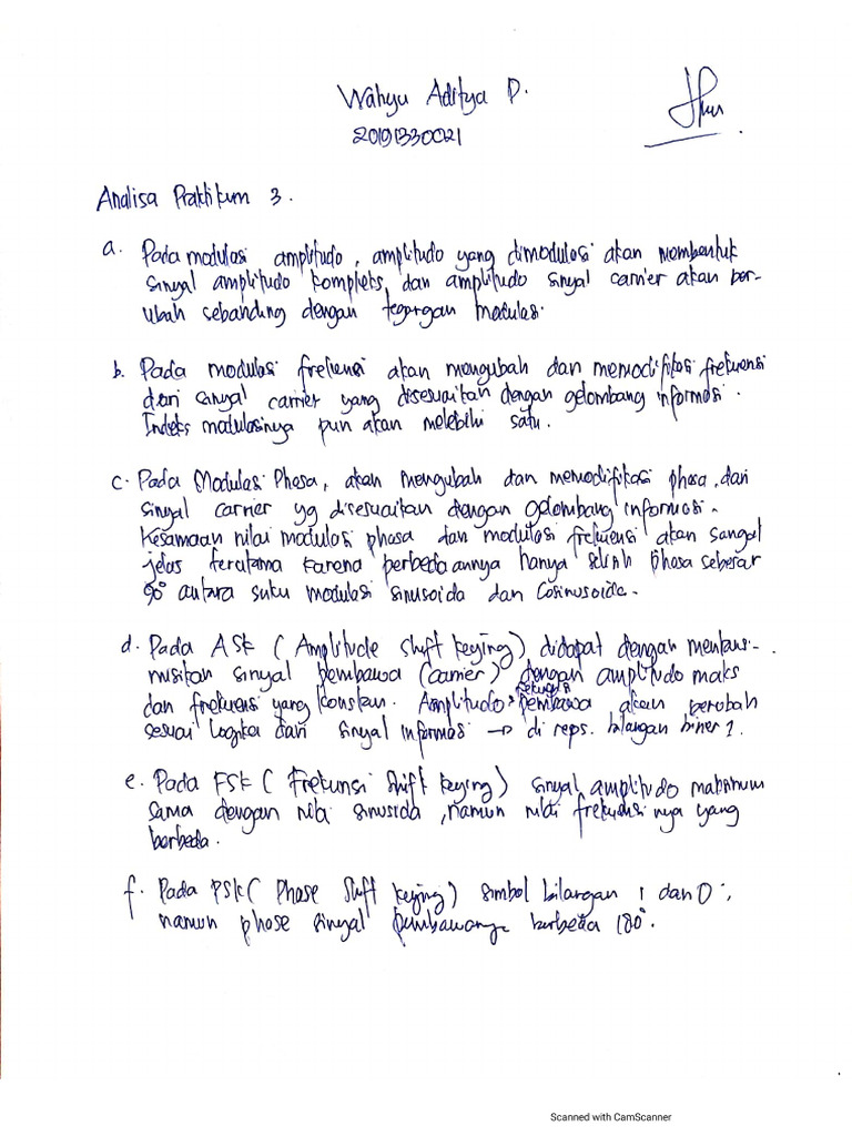 DSK_ANALISA DAN KESIMPULAN_PRAKTIKUM 3 | PDF