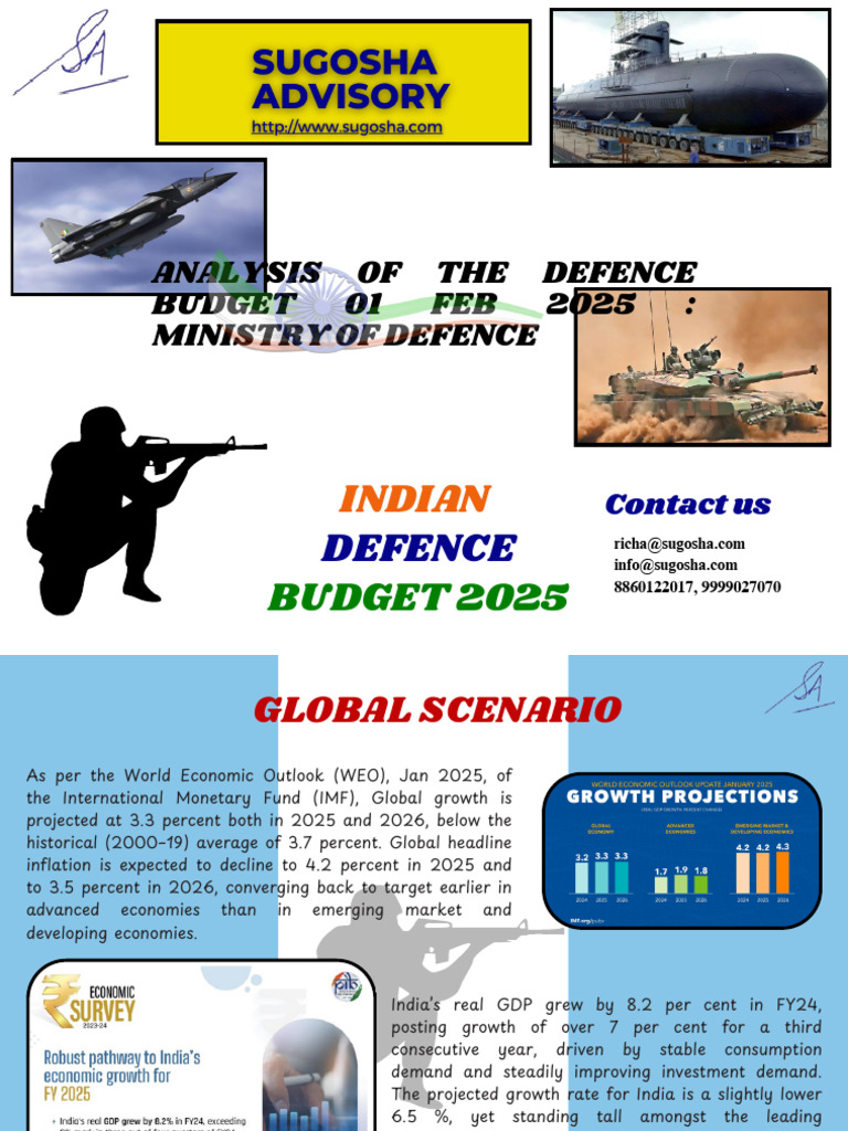 Indian Defence Budget-2025-1 | PDF | Innovation | Foreign Direct Investment