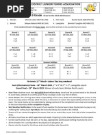 Table Tennis Score Sheet | PDF