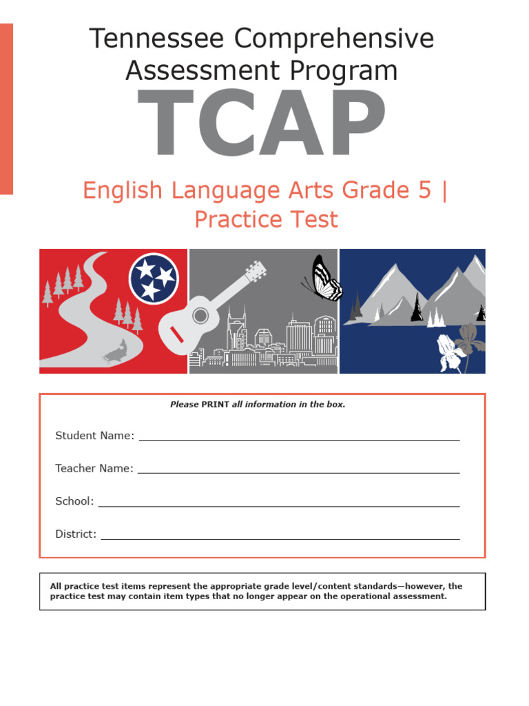 Grade 5 ELA Practice Test Not Iar | PDF | Roof | Storm Drain