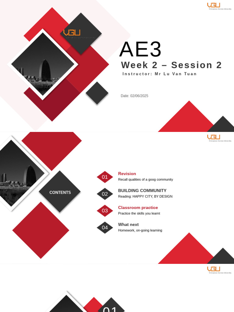 Week 2 - Session 2: Instructor: MR Lu Van Tuan | PDF | Courtyard