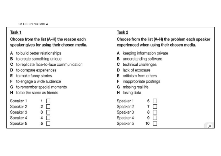 Cae Listening Part 4 Book Pdf
