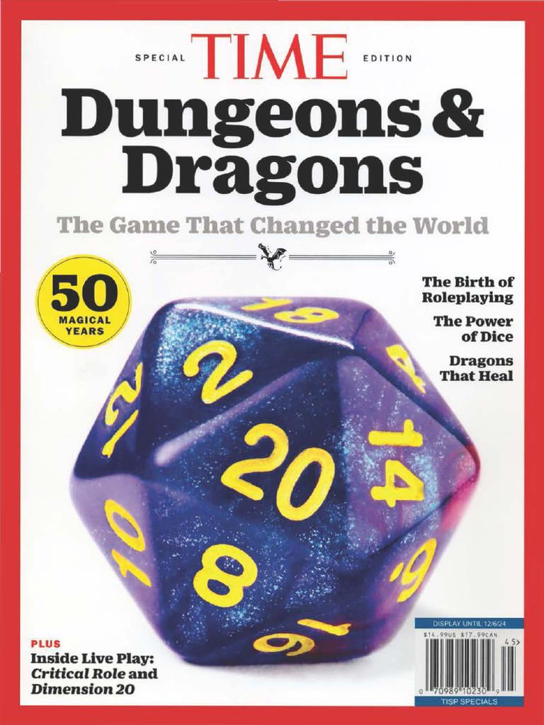 TIME Special - Dungeons & Dragons | PDF | Role Playing | Role Playing Games