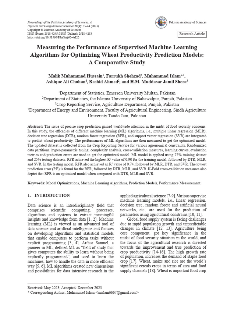 Es 820 | PDF | Machine Learning | Linear Regression