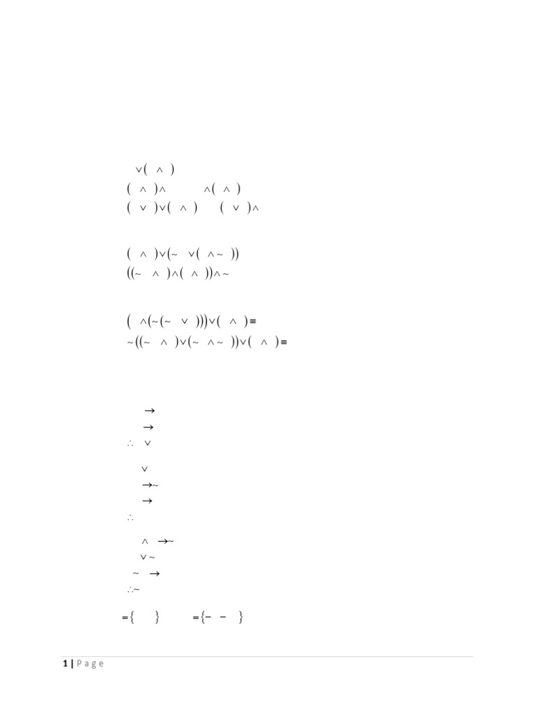 Logic Relation Assement | PDF | Argument | Mathematics