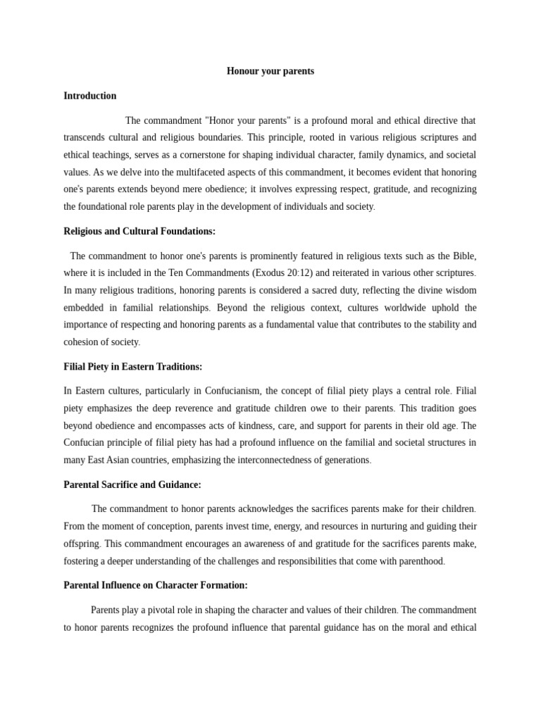 Document | PDF | Ten Commandments | Adultery