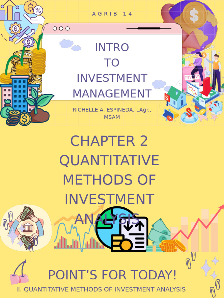 Chapter 2 Investment Management - Agrib14 | PDF | Financial Risk ...