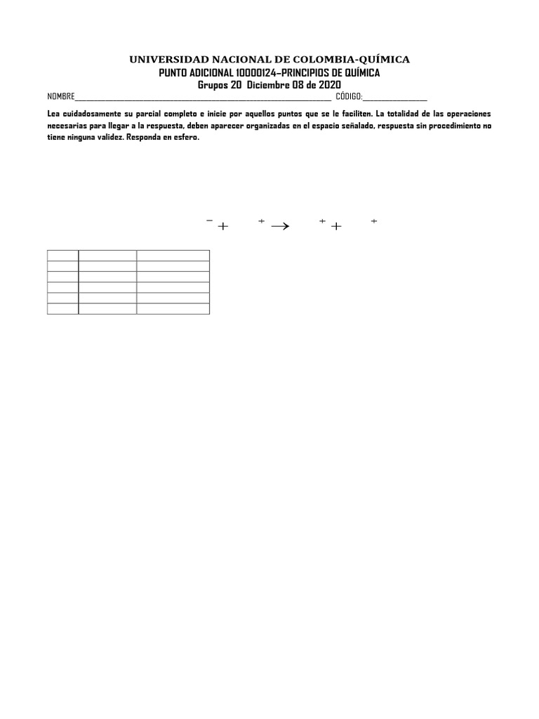 Punto Adicional II 2020 2 | PDF