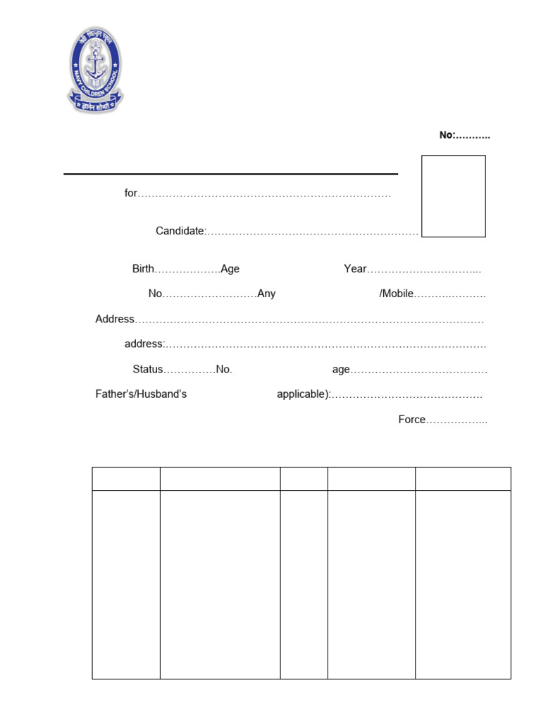 Faculty Application Form | PDF | Vocational Education | Educational Stages