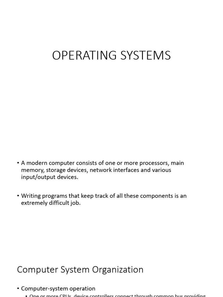 Understanding Operating Systems Basics | PDF | Computer Data Storage | Operating System