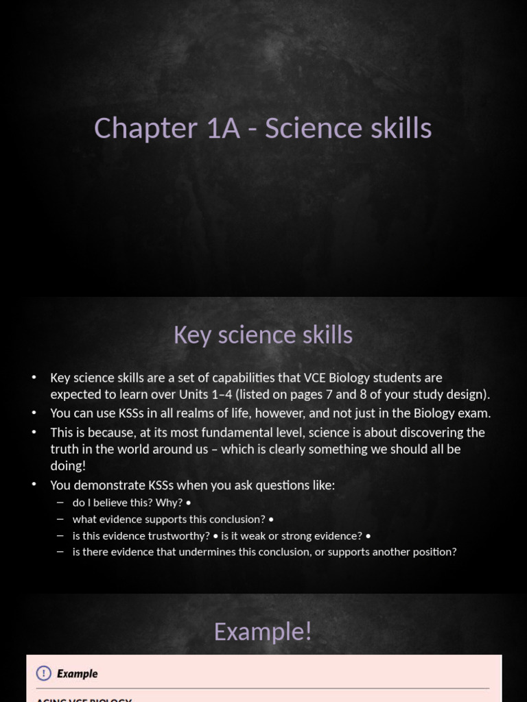 1a. Science Skills (2022-2026) | PDF | Experiment | Accuracy And Precision