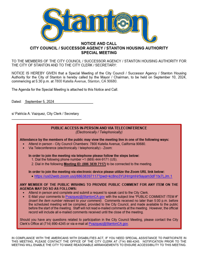 CC AGD 09-10-2024 (Special & Joint) | PDF