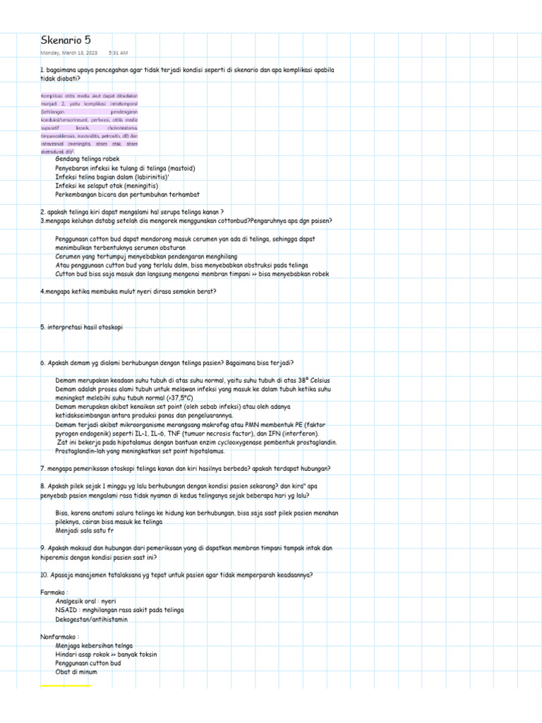 Skenario 5 CTT | PDF