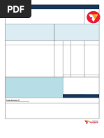 Bill Book Format Template Word | PDF