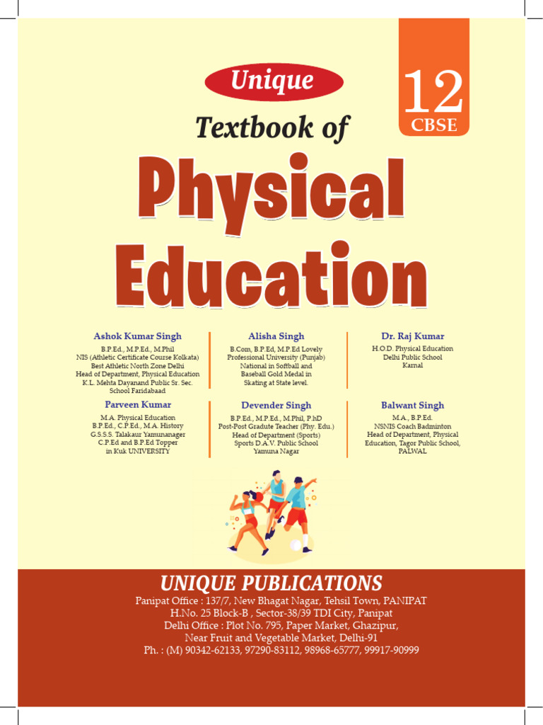 Physical Education - 12th (Binder) | PDF | Human Resources | Tournament